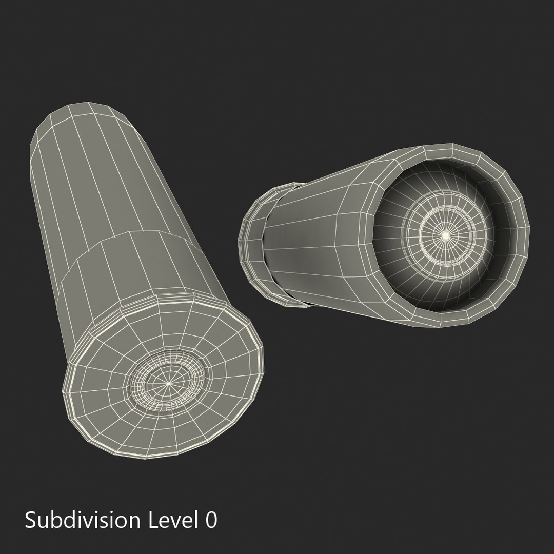Shotgun Shell 3d Model