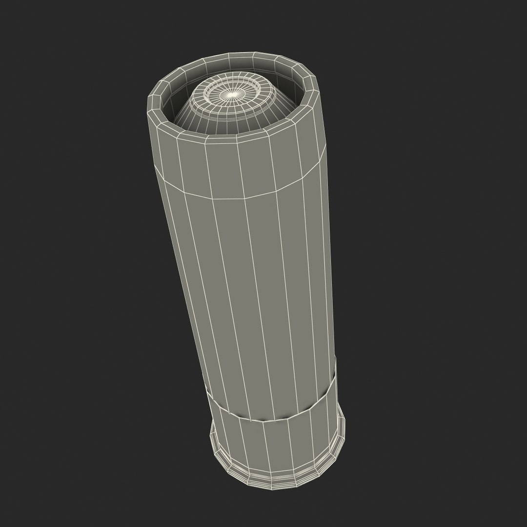 shotgun shell 3d model