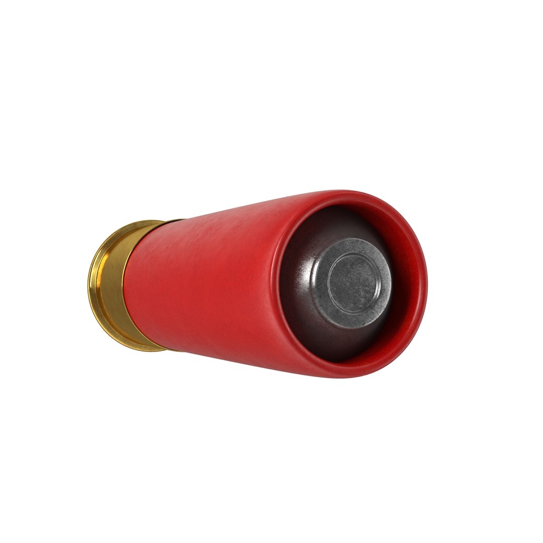 Shotgun Shell 3d Model