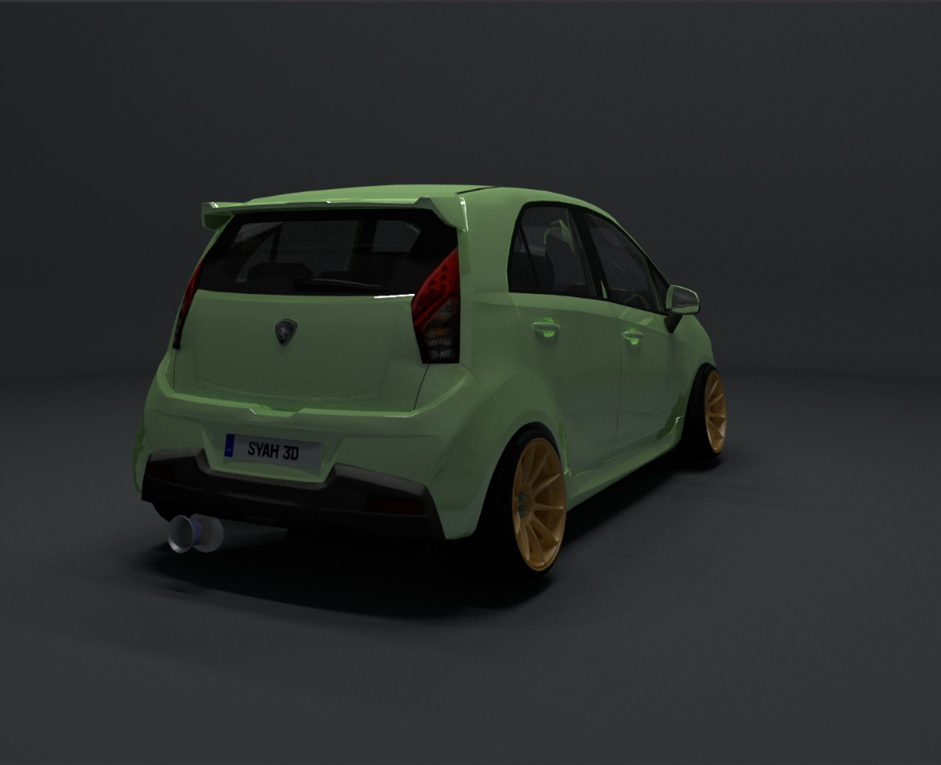 3d Model Proton Iriz
