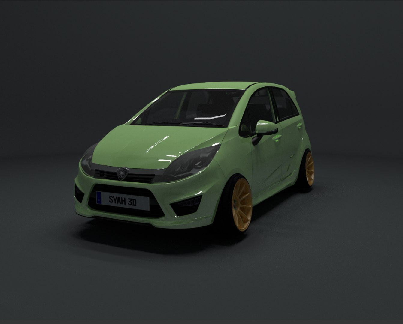 3d Model Proton Iriz