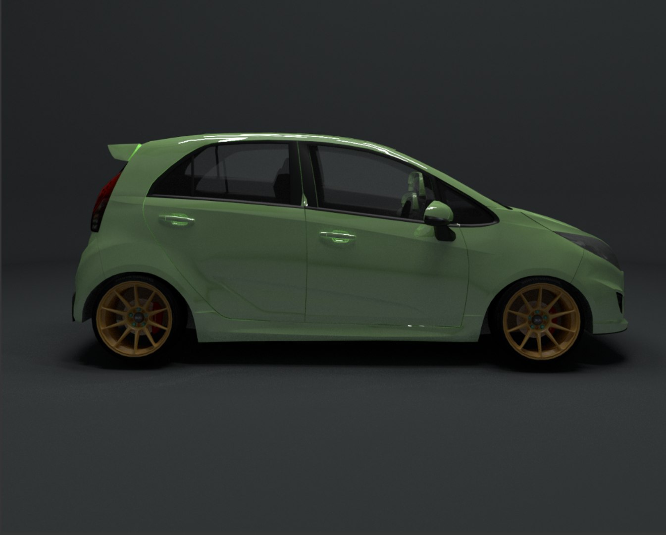 3d Model Proton Iriz