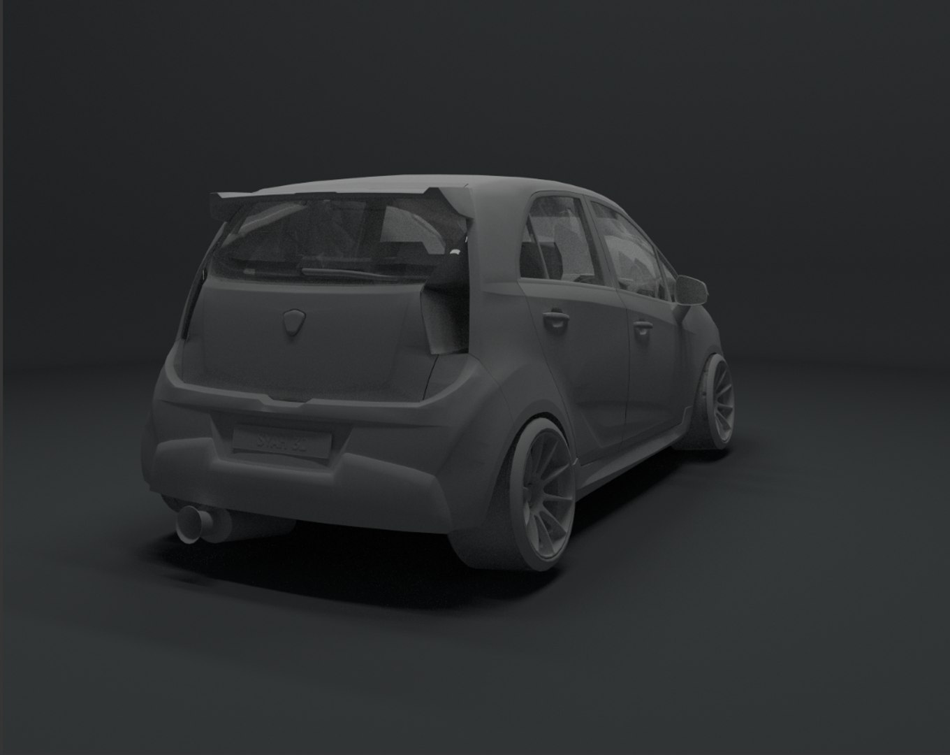 3d Model Proton Iriz