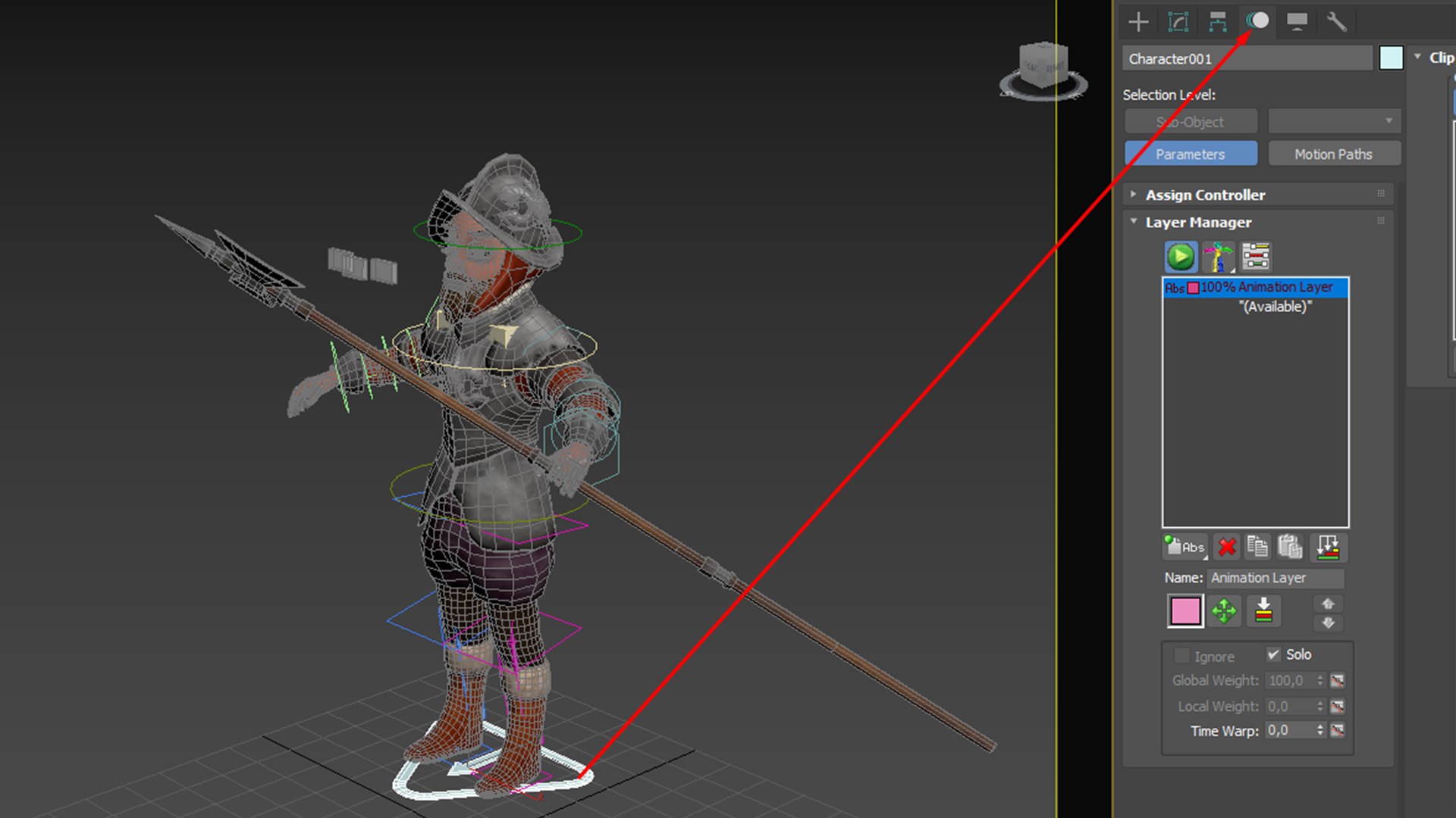 Fairytale Guardian Knight Rig High-poly Textured 3D - TurboSquid 2345746