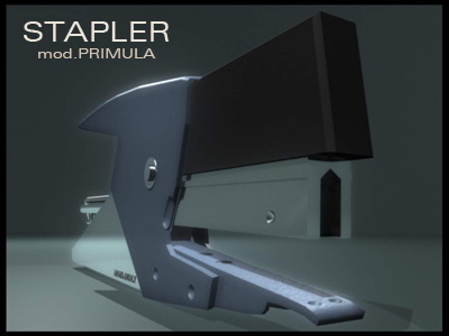office stapler 3d model
