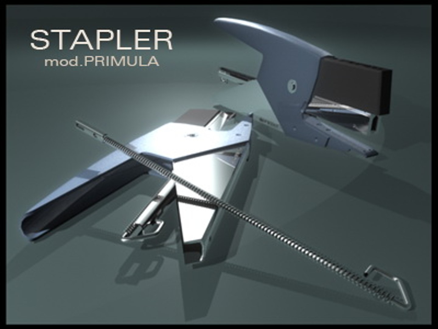 office stapler 3d model
