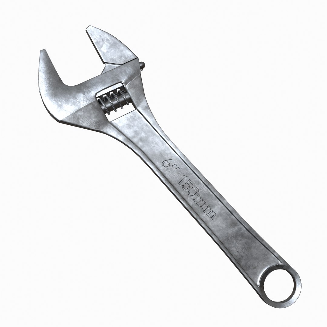 3D Wrench Model - TurboSquid 2040110