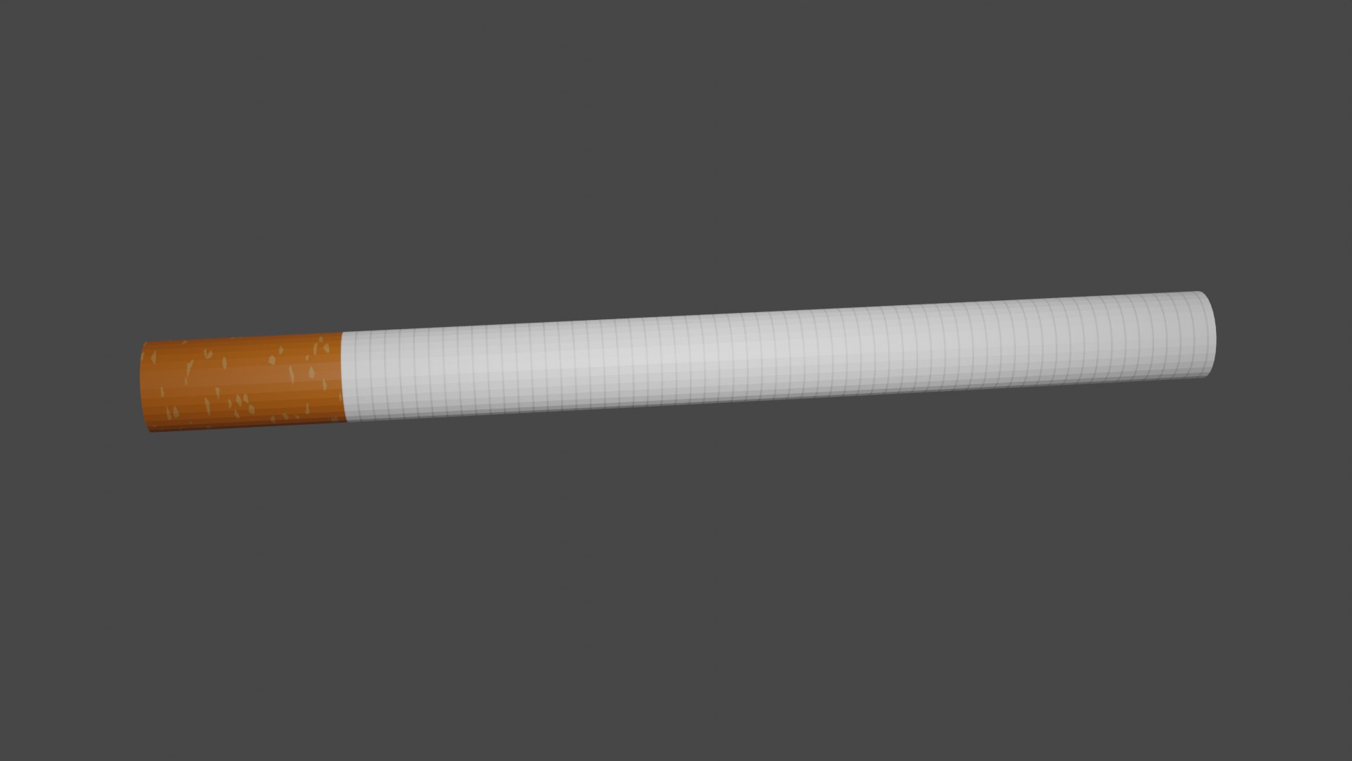 3D Low Poly Cigarette - TurboSquid 1959832