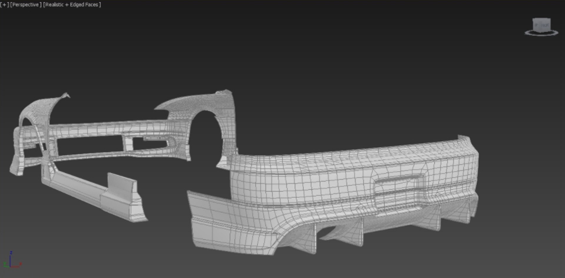 3D Model Body Kit Origin Labo - TurboSquid 1418929