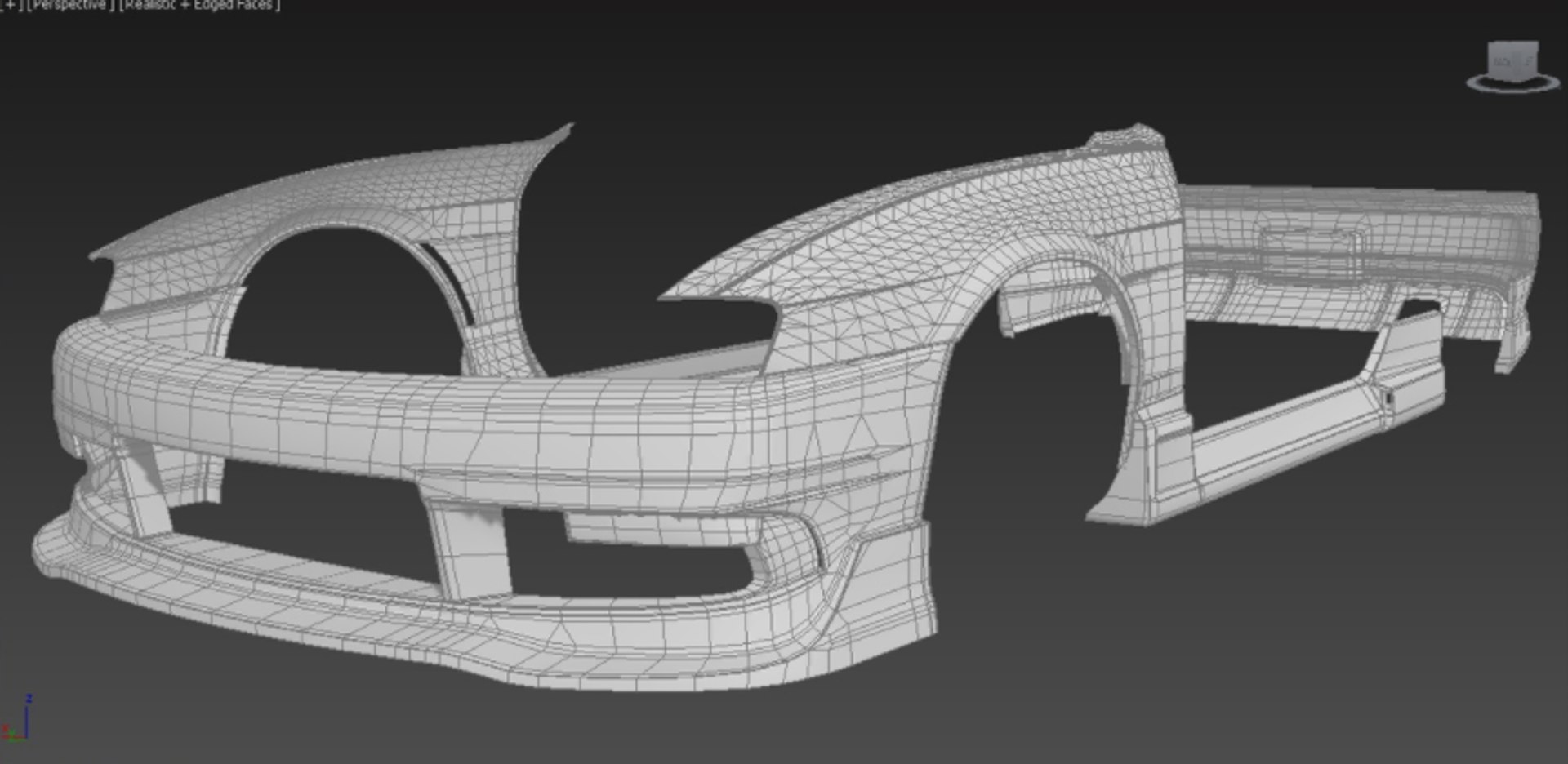 3D Model Body Kit Origin Labo - TurboSquid 1418929