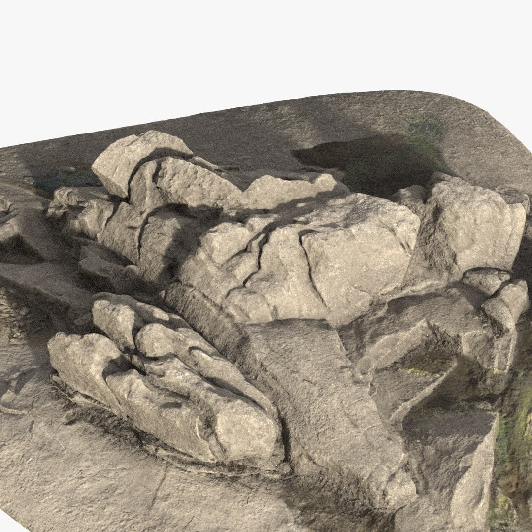 Rock Coast 3D Model - TurboSquid 1682476