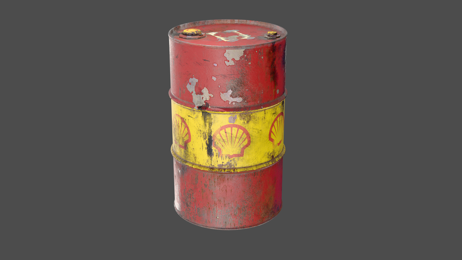 Shell Steel Oil Barrel Rusty Texture 3D - TurboSquid 2335856