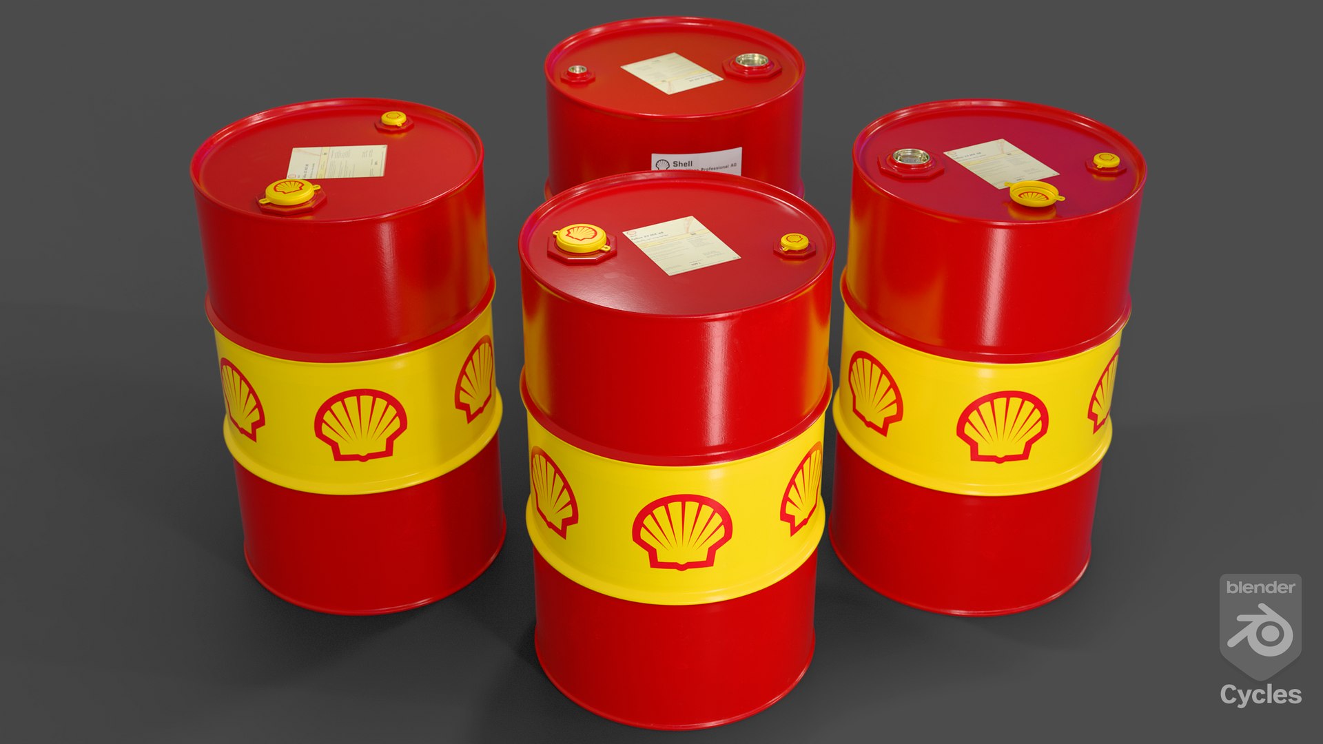Shell Steel Oil Barrel Rusty Texture 3D - TurboSquid 2335856