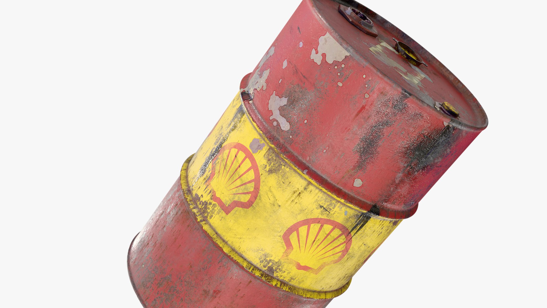 Shell Steel Oil Barrel Rusty Texture 3D - TurboSquid 2335856