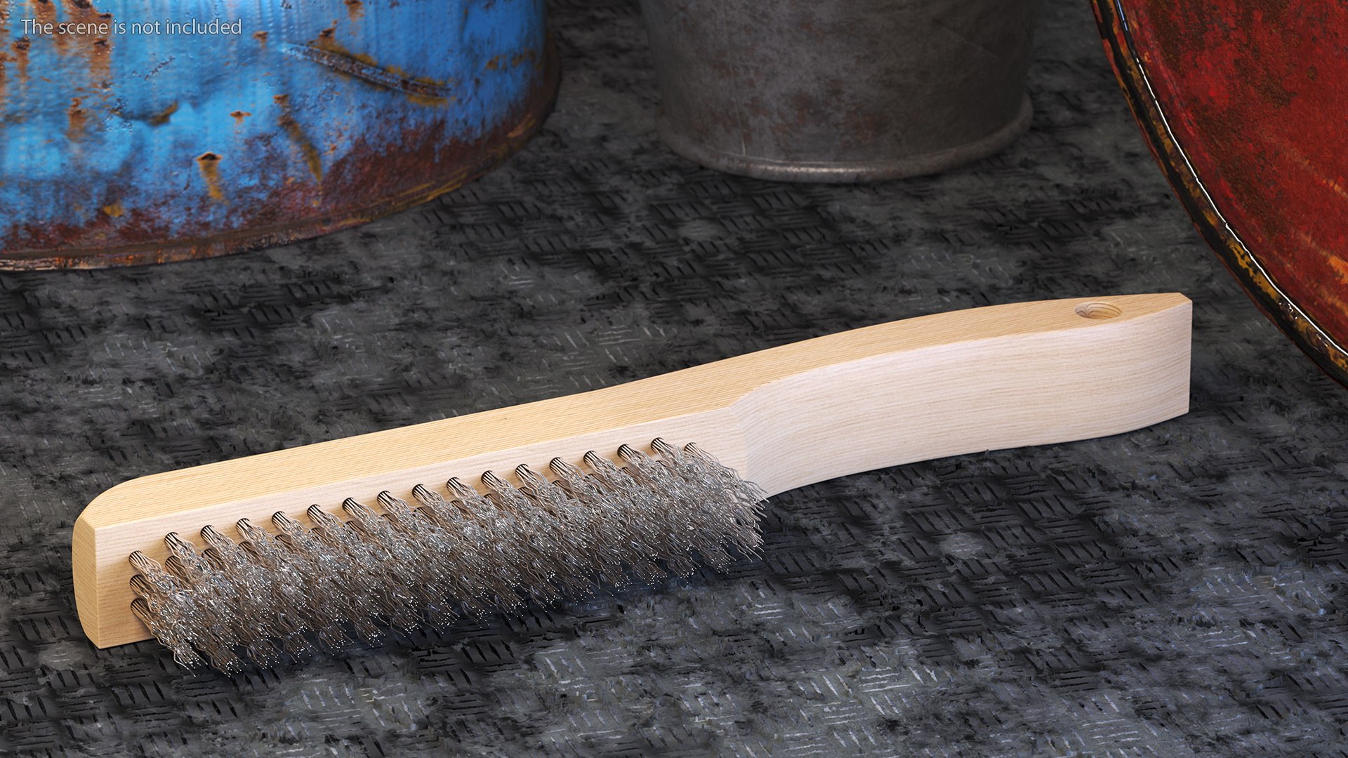 Wire Cleaning Brushes Collection Model - TurboSquid 2195491