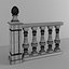 Free Balustrade 3d Model