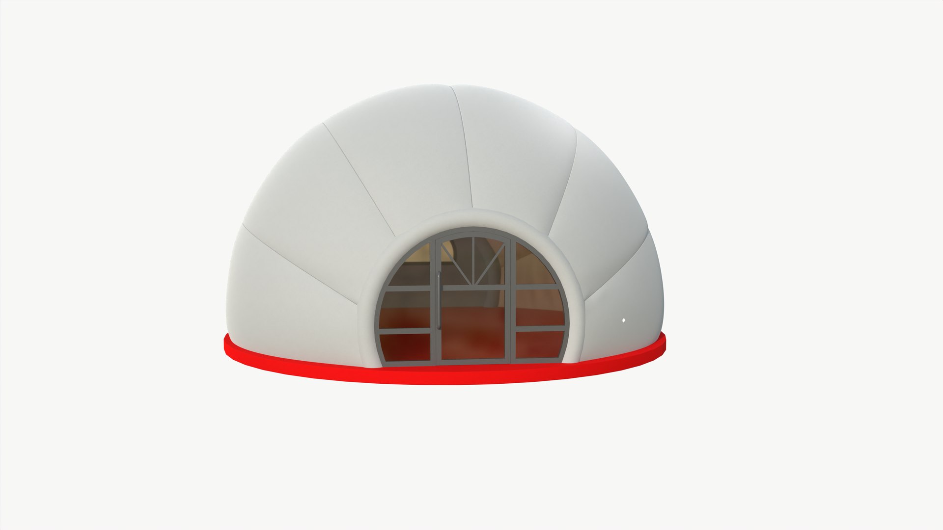 Realistic Dome Structure 3D - TurboSquid 2208395