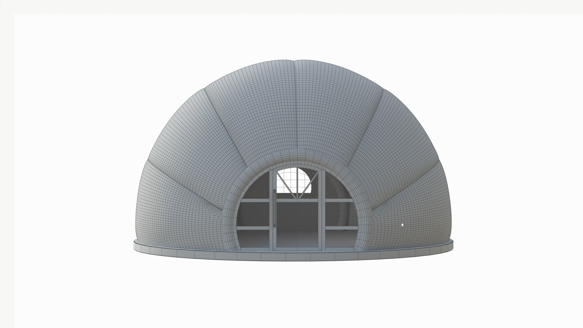 Realistic Dome Structure 3D - TurboSquid 2208395