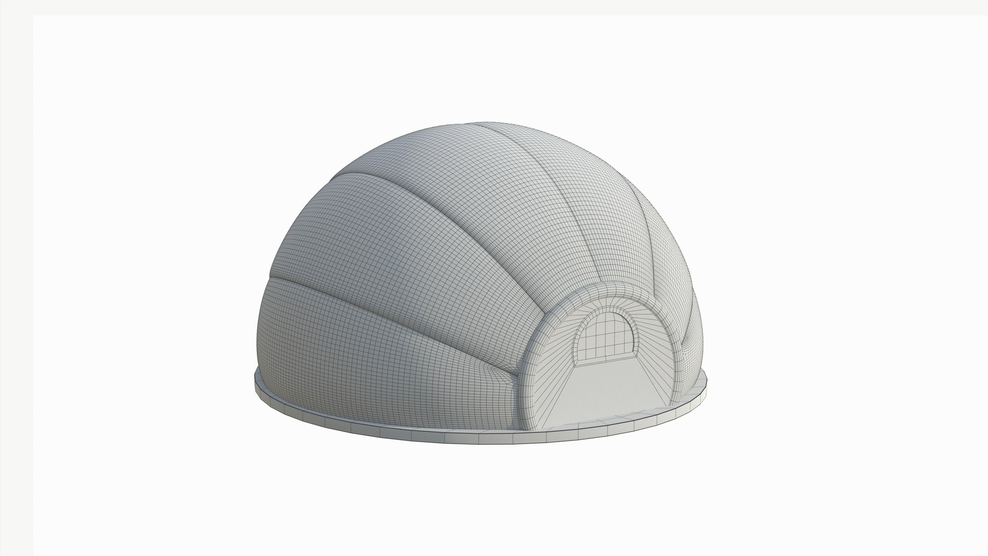 Realistic Dome Structure 3D - TurboSquid 2208395