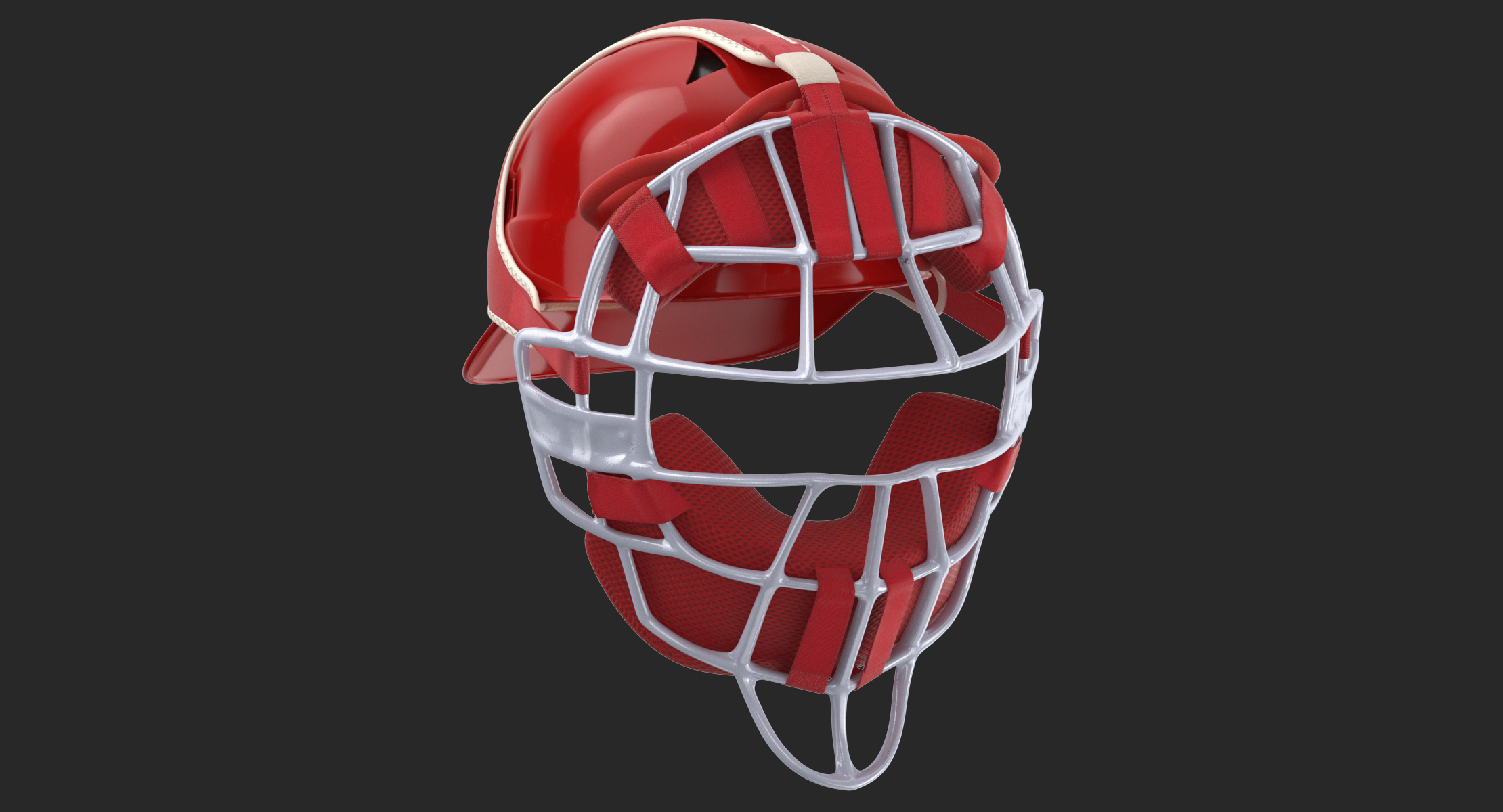 3D baseball catcher mask model - TurboSquid 1463282