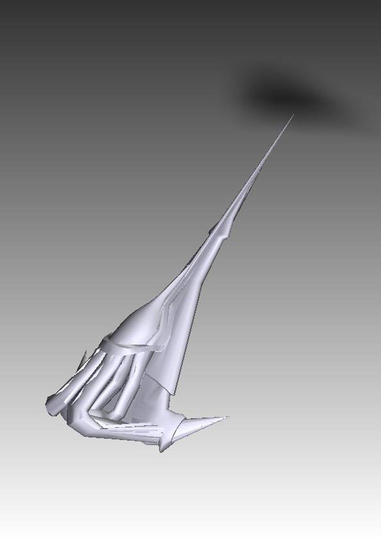 3d Model Wraith Dart Fighter Stargate