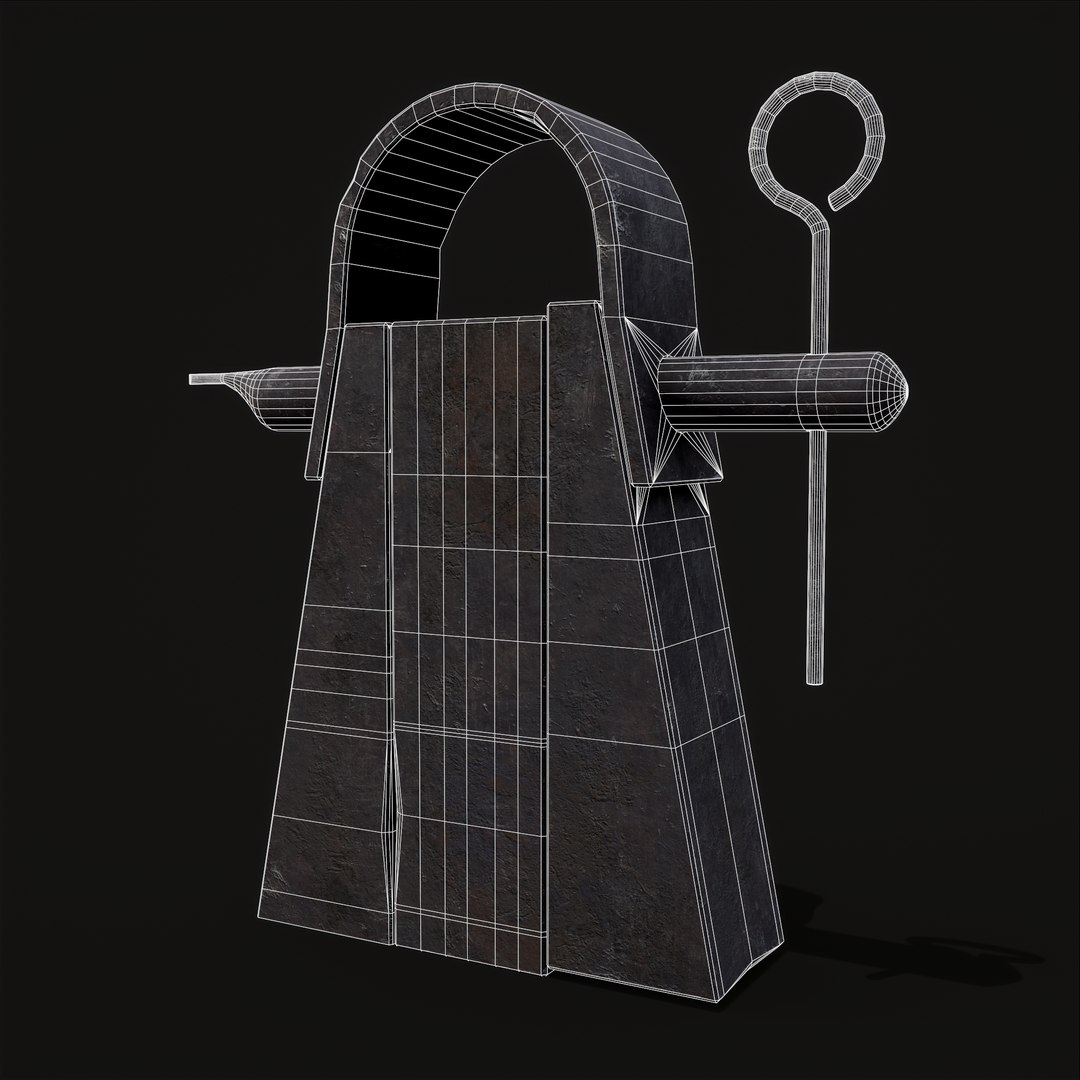 3D Roman Lewis Pin - TurboSquid 1955326