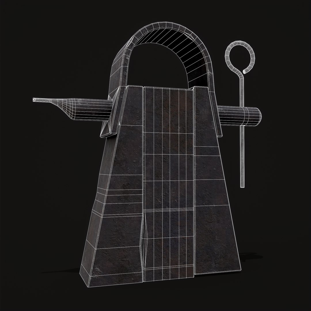 3D Roman Lewis Pin - TurboSquid 1955326