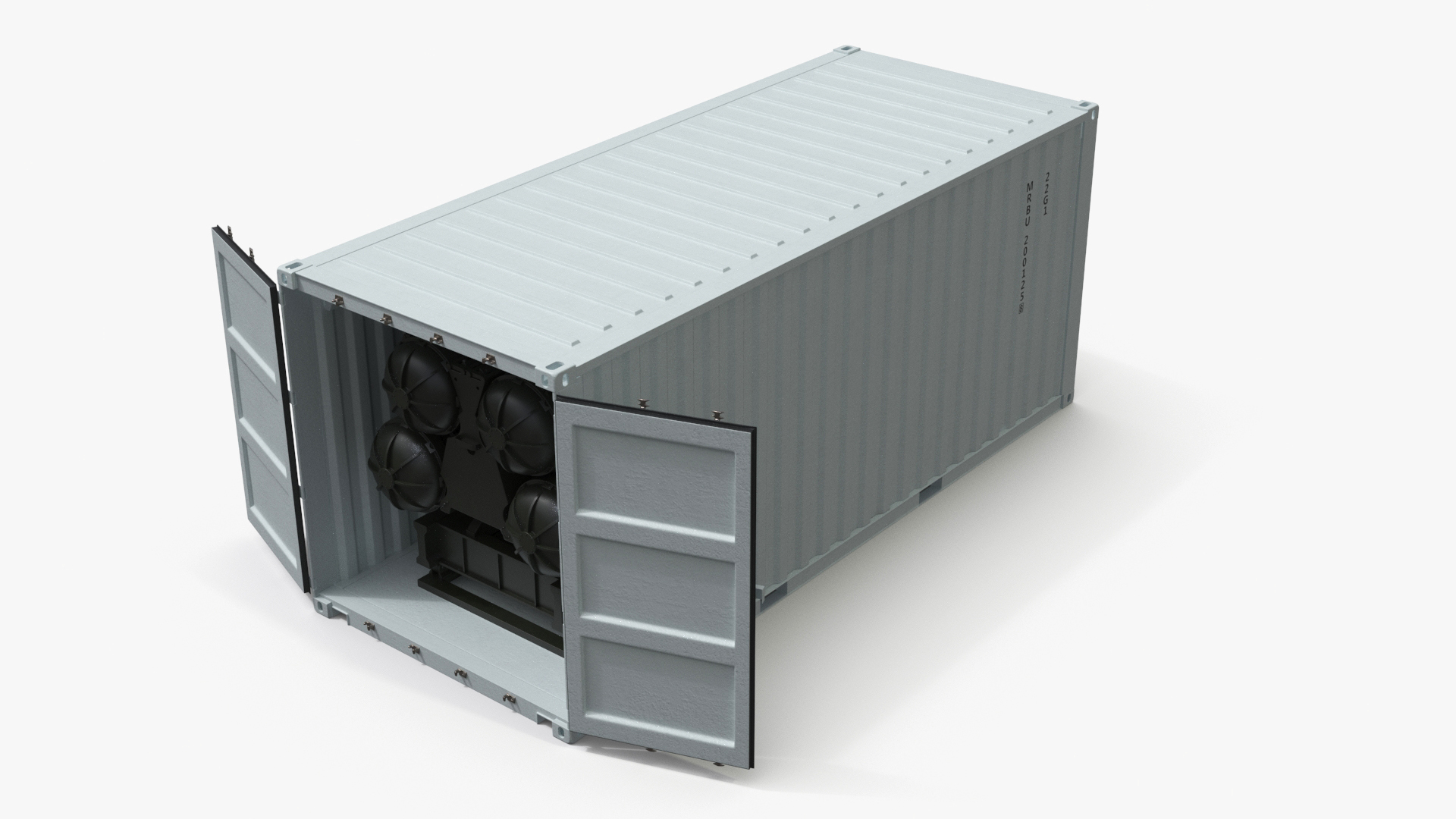 3D Container Missile Launcher Unit Model - TurboSquid 2432310