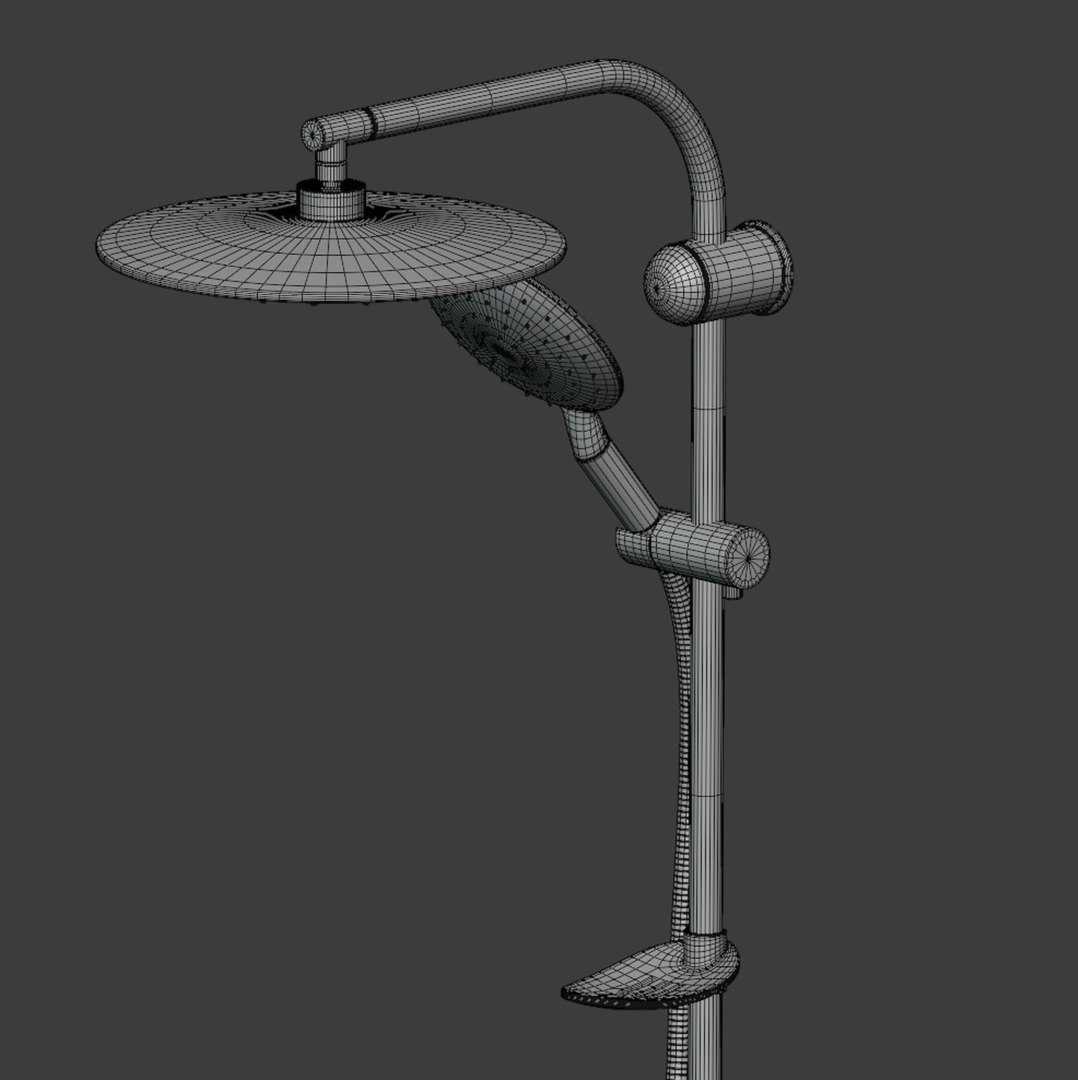 Bath Shower Mixer 3D Model - TurboSquid 1582278