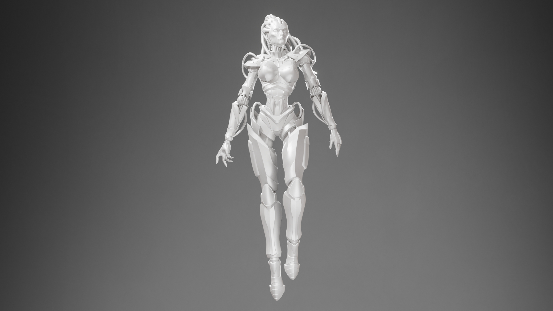 Android Empress 3D Rigged Asset 3D Model - TurboSquid 2155554
