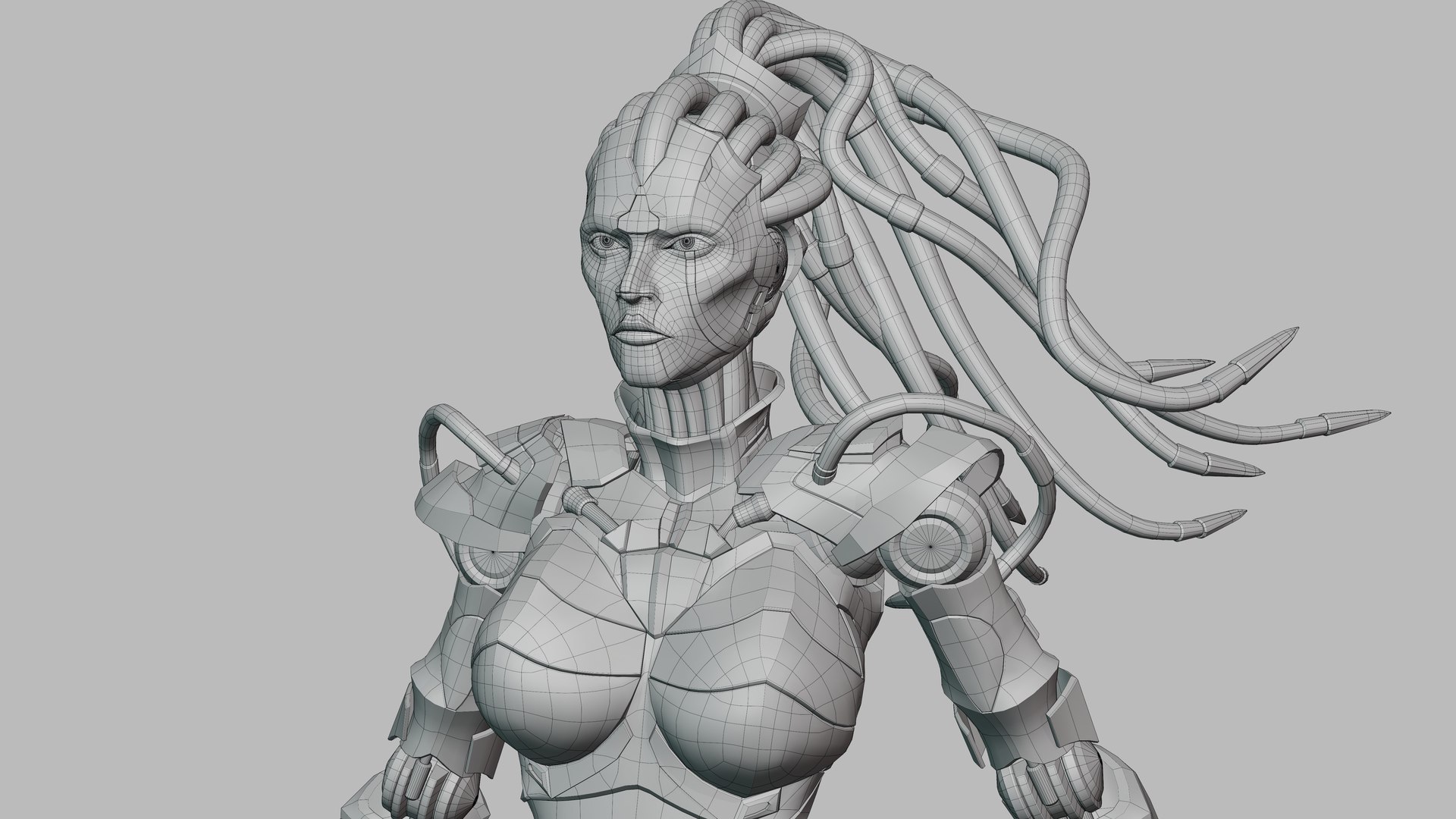 Android Empress 3D Rigged Asset 3D Model - TurboSquid 2155554