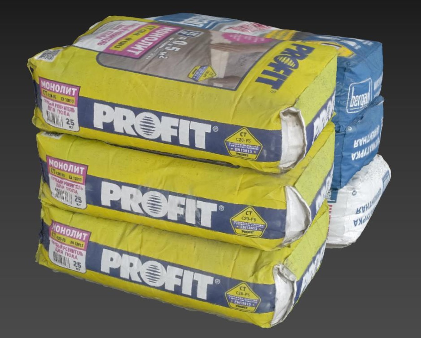 Dry Building Mix 3D - TurboSquid 1529847