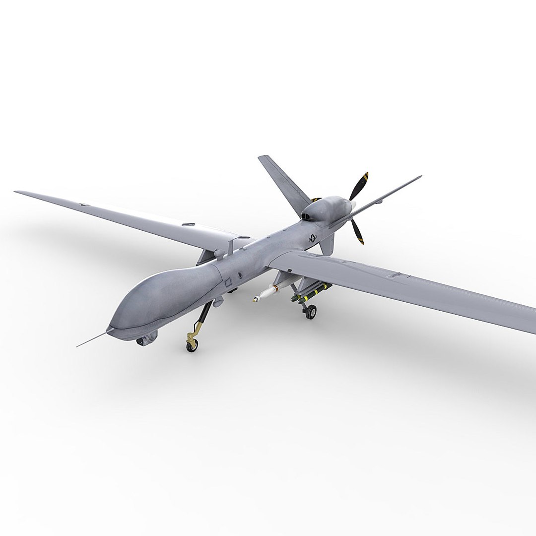 3d Mq-9 Reaper Vehicle