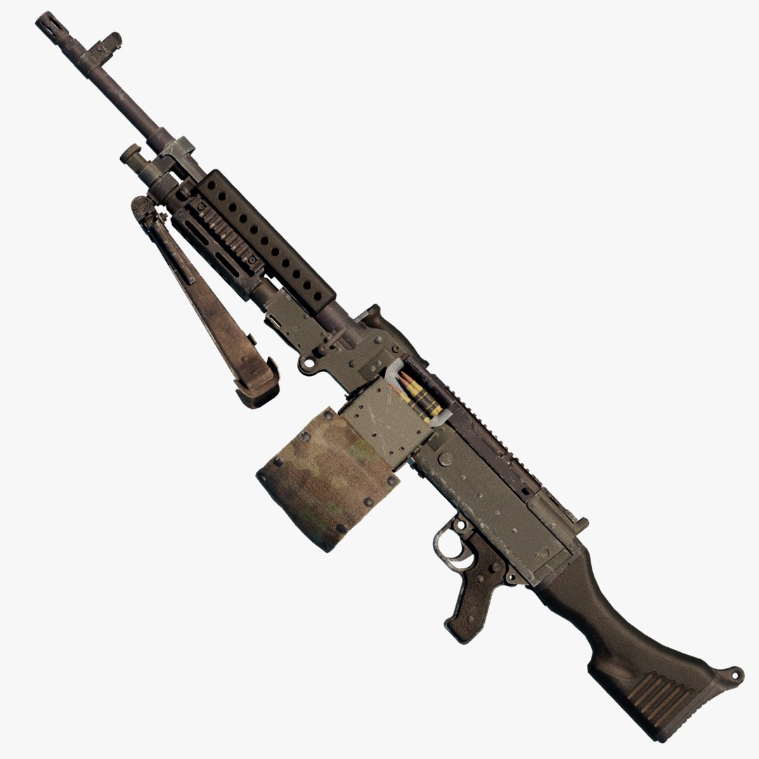 M240 3D model - TurboSquid 2100669