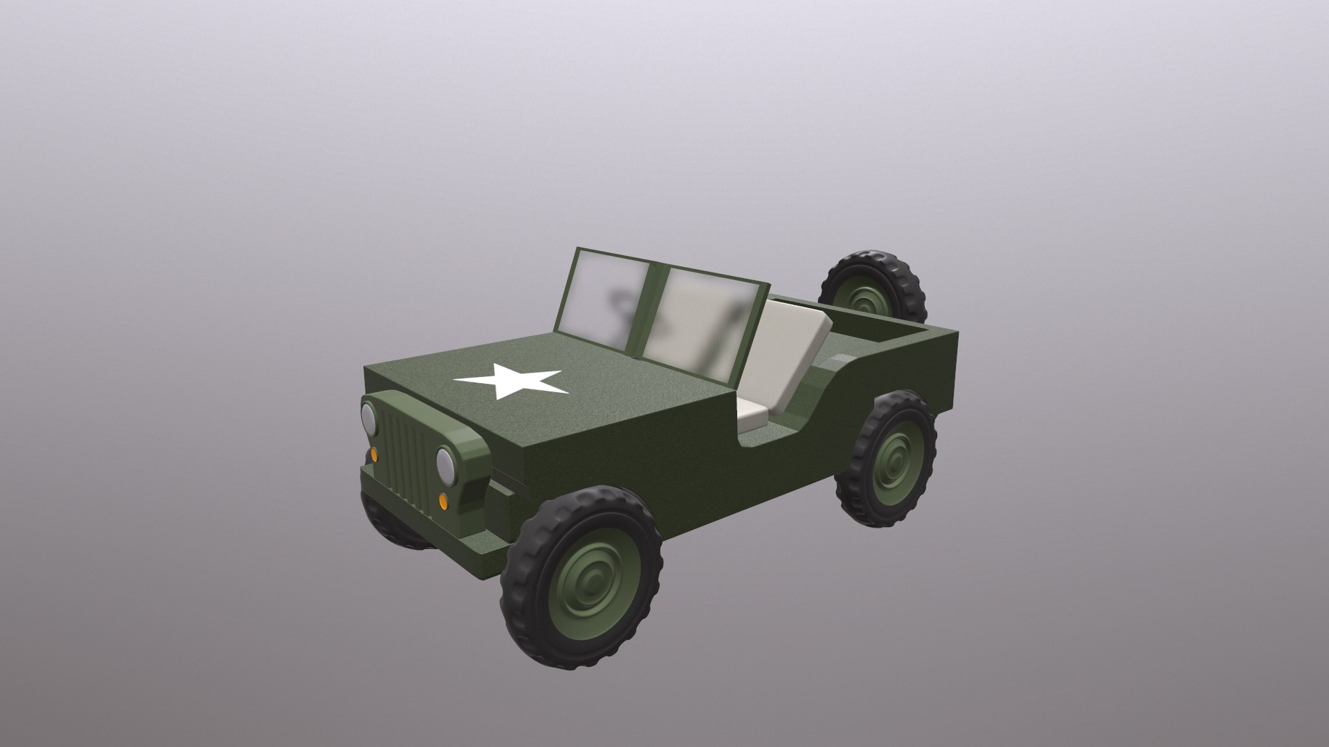 3D Ww2 Willys Jeep Model - TurboSquid 1415628