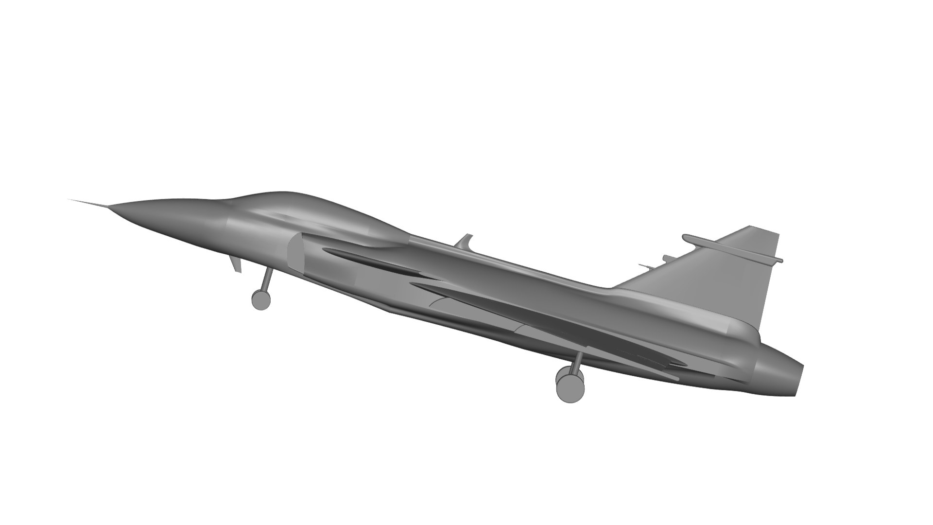 Saab JAS 39 Gripen 3D - TurboSquid 1988778