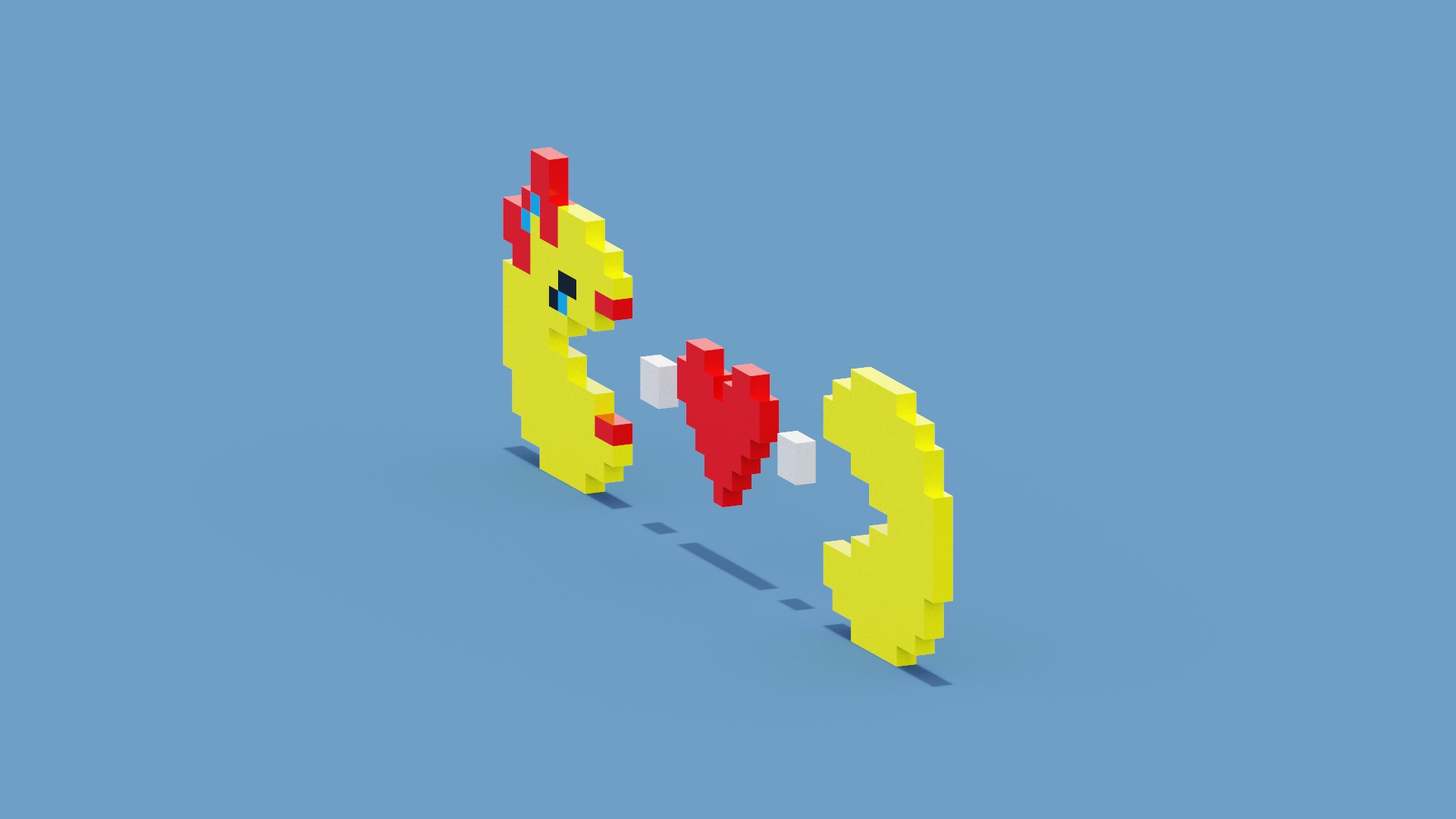 3D Pacman Love Model - TurboSquid 2184456