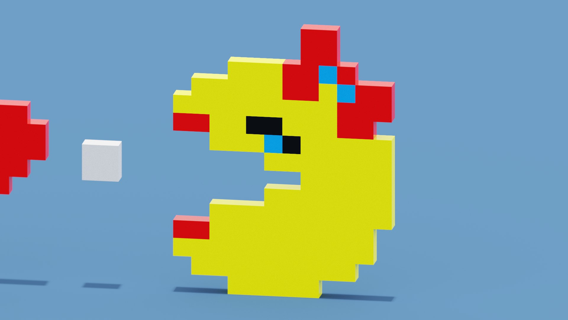 3D Pacman Love Model - TurboSquid 2184456