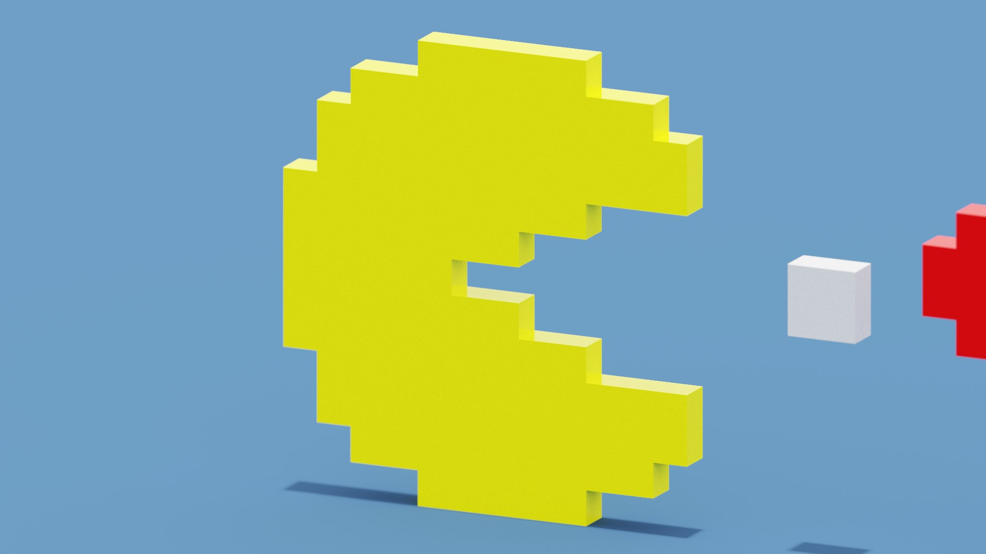 3D Pacman Love Model - TurboSquid 2184456