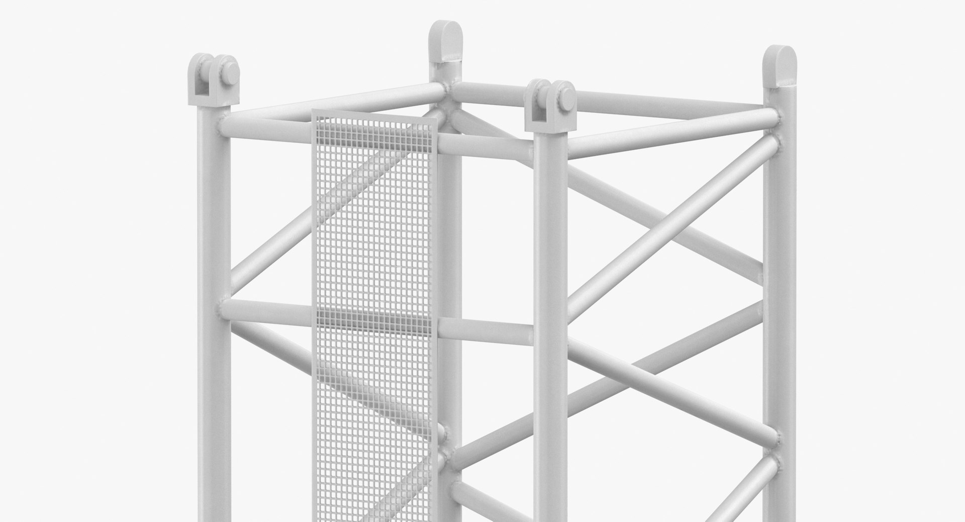 Crane L Pivot Section 3D Model - TurboSquid 1680000