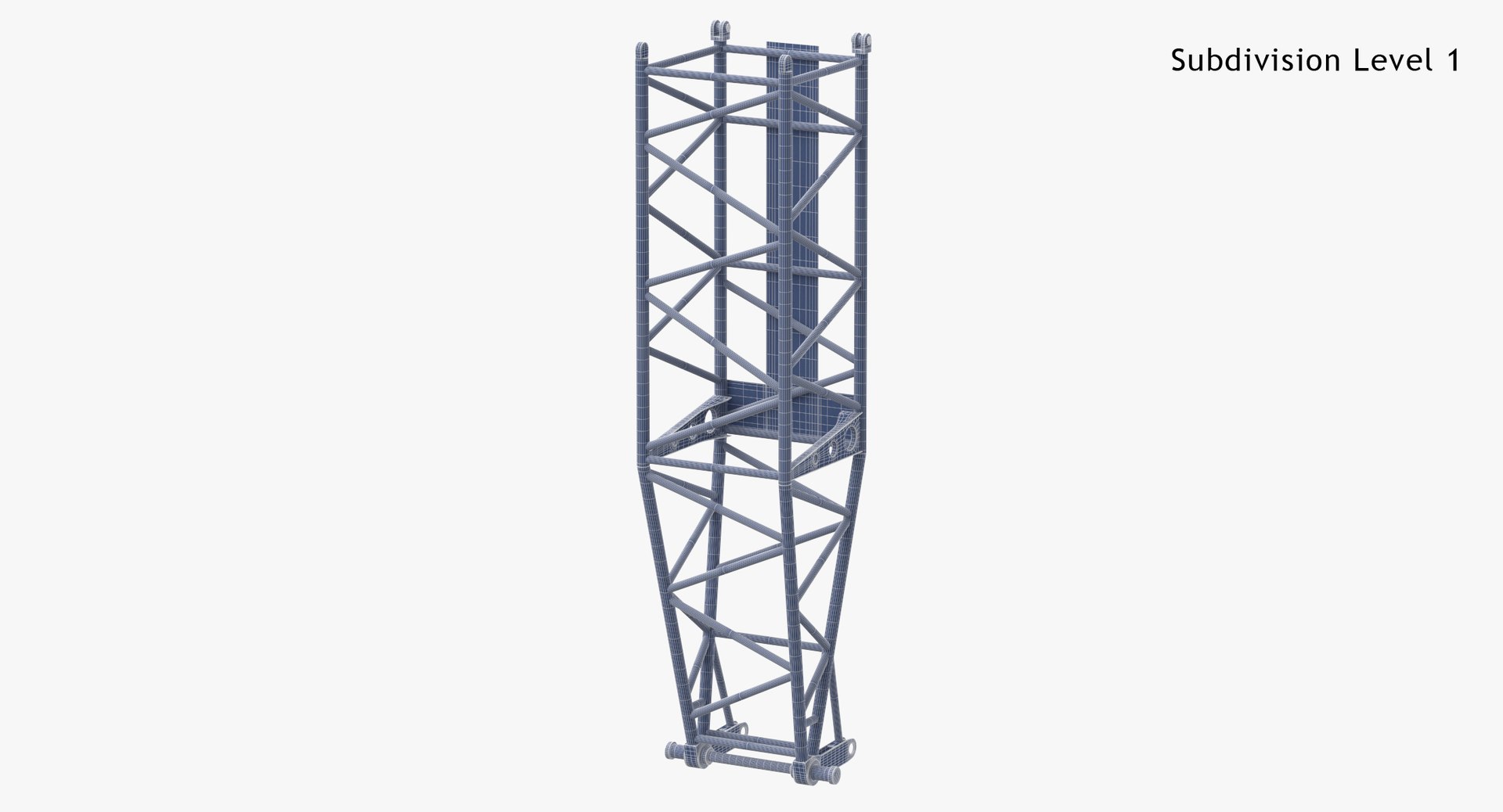 Crane L Pivot Section 3D Model - TurboSquid 1680000
