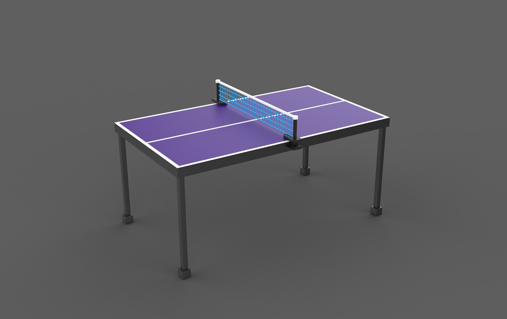 3D Table Tennis T 3D Model Model - TurboSquid 2362052