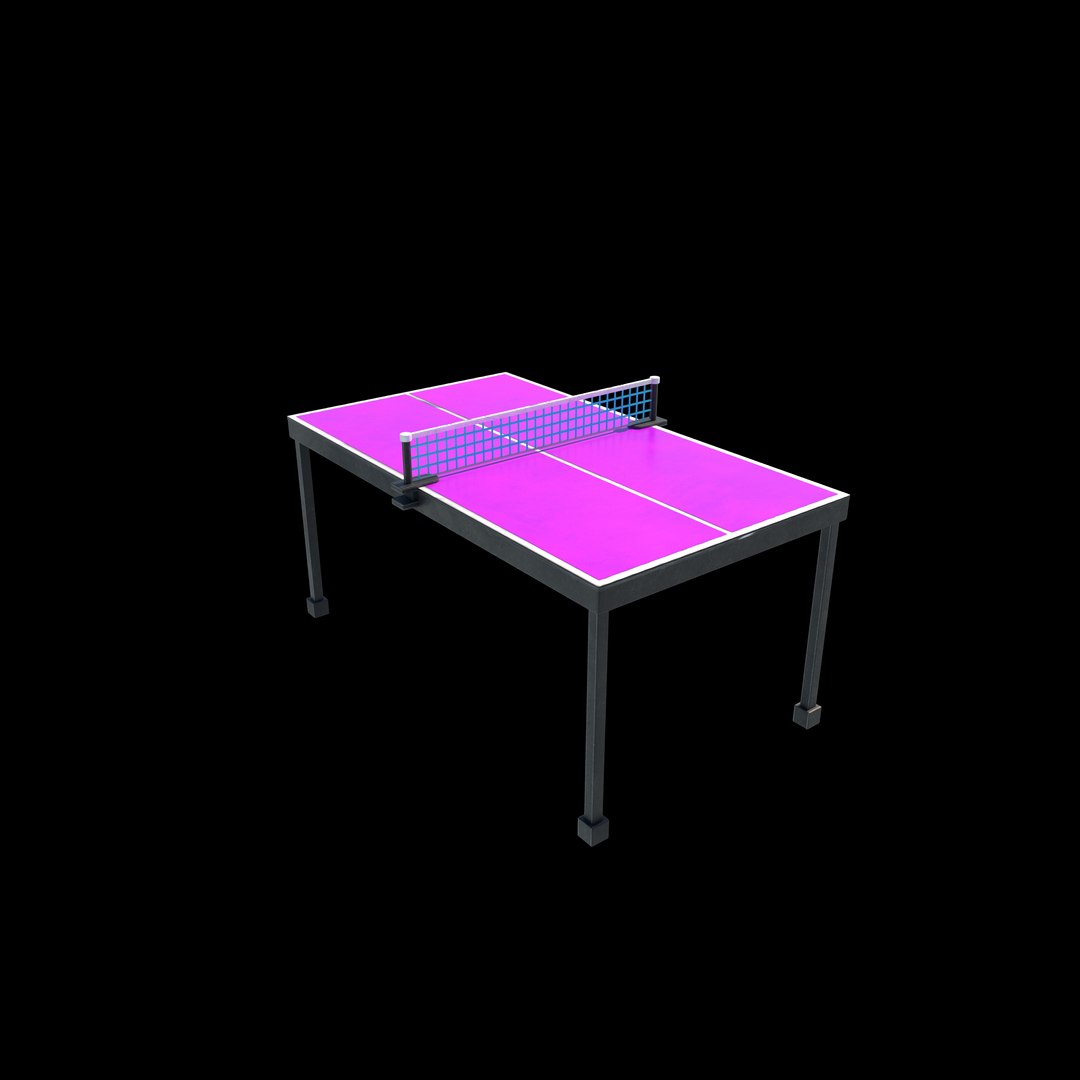 3D Table Tennis T 3D Model Model - TurboSquid 2362052