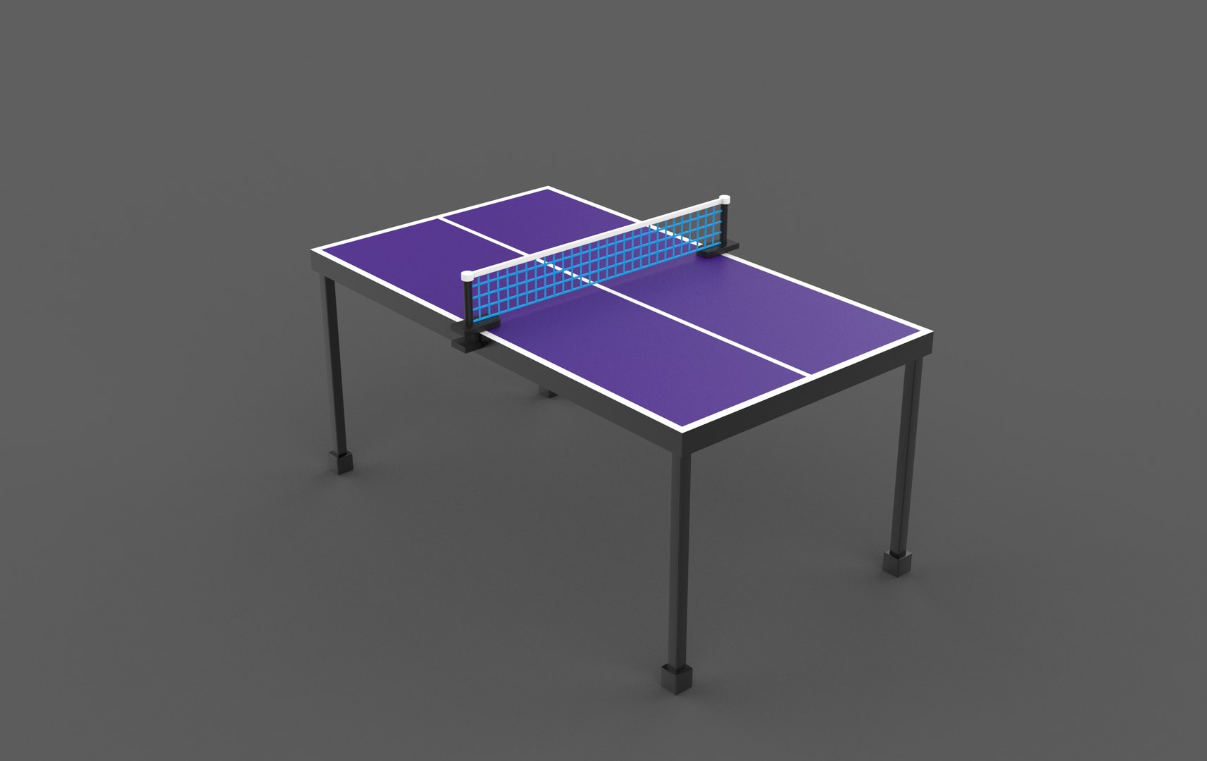 3D Table Tennis T 3D Model Model - TurboSquid 2362052