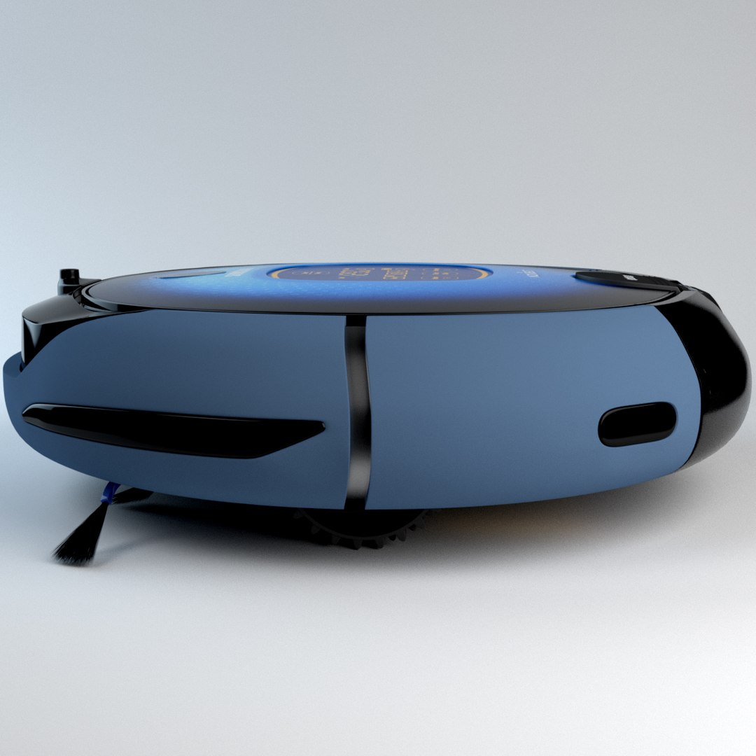 3d Model Robot Vacuum Cleaner