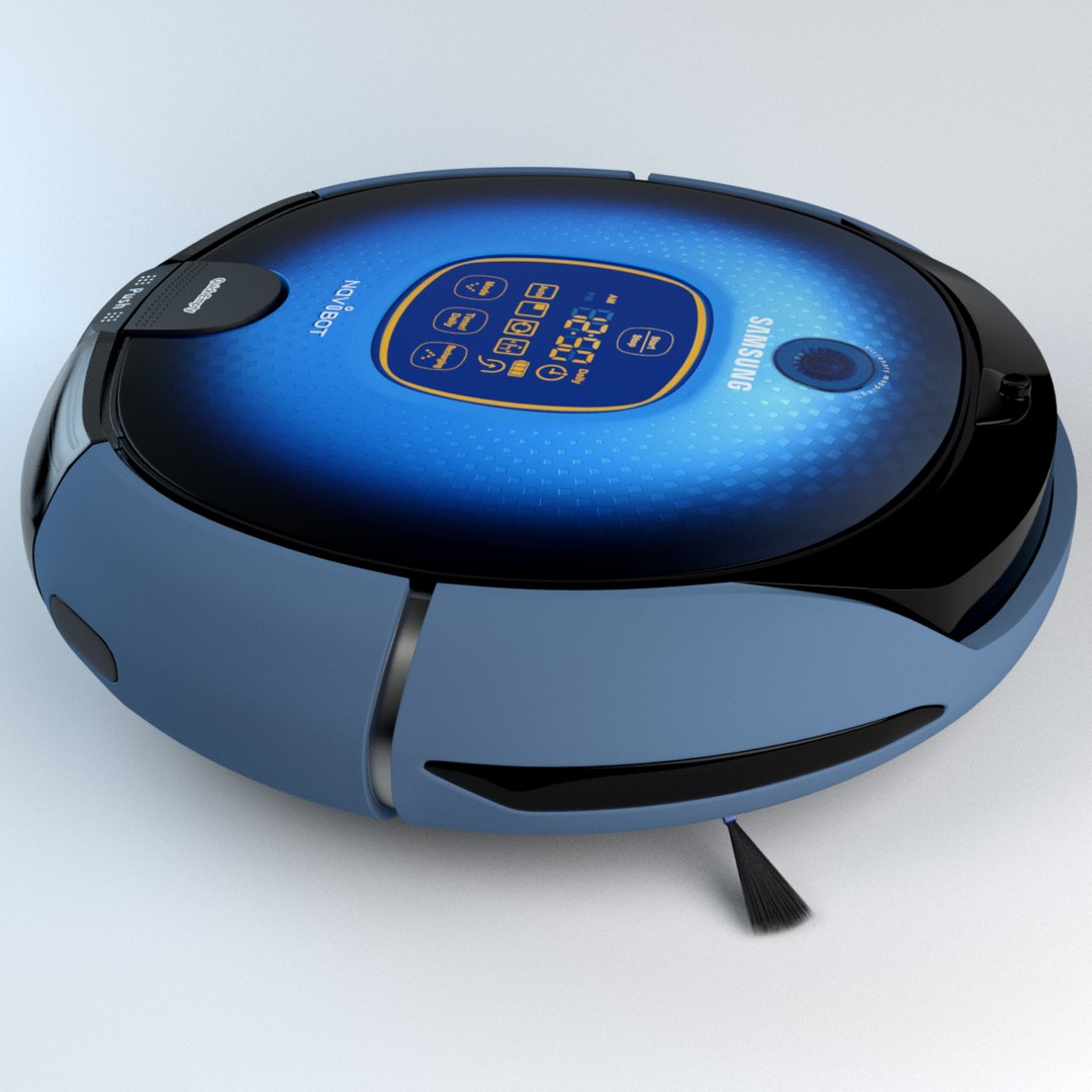 3d Model Robot Vacuum Cleaner