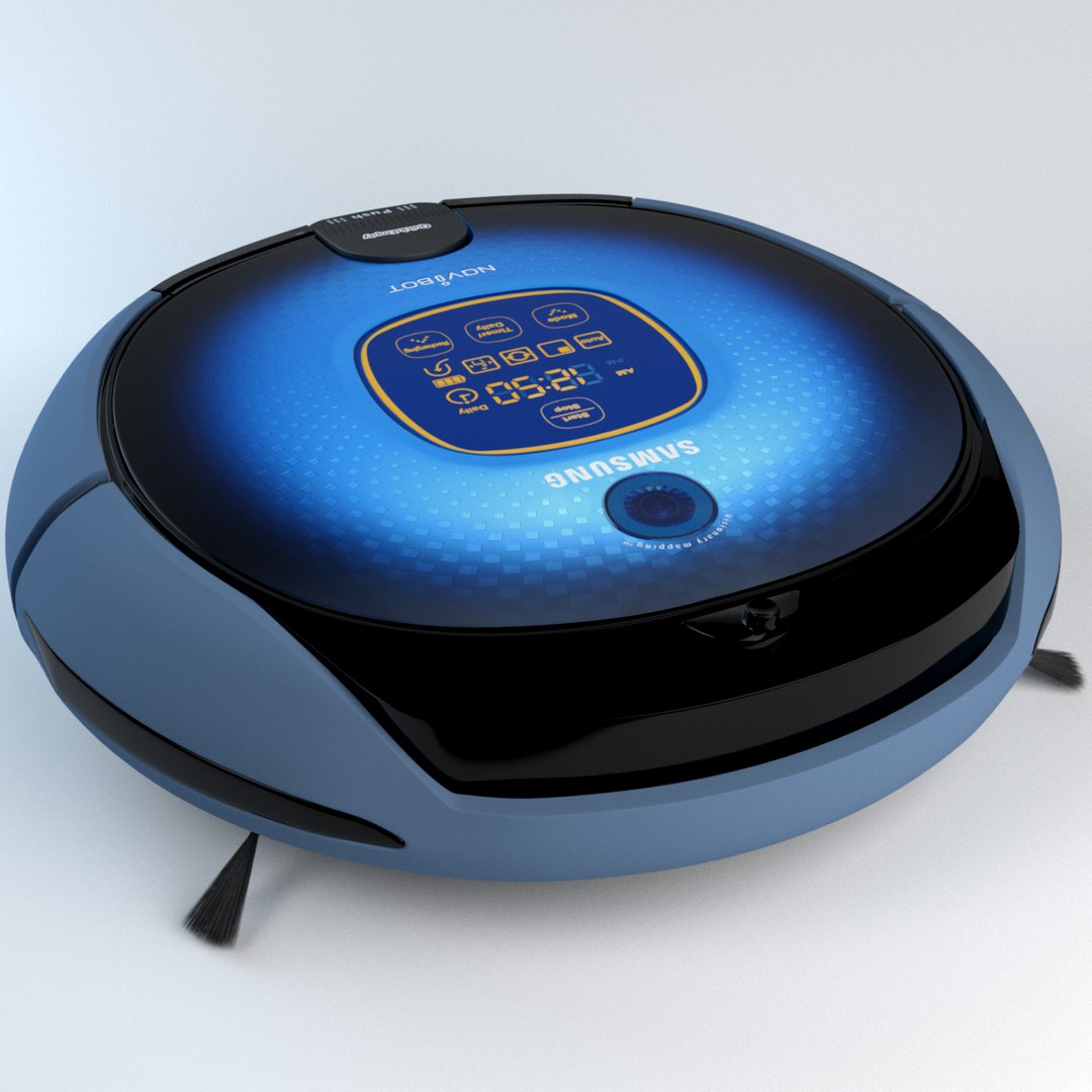 3d Model Robot Vacuum Cleaner