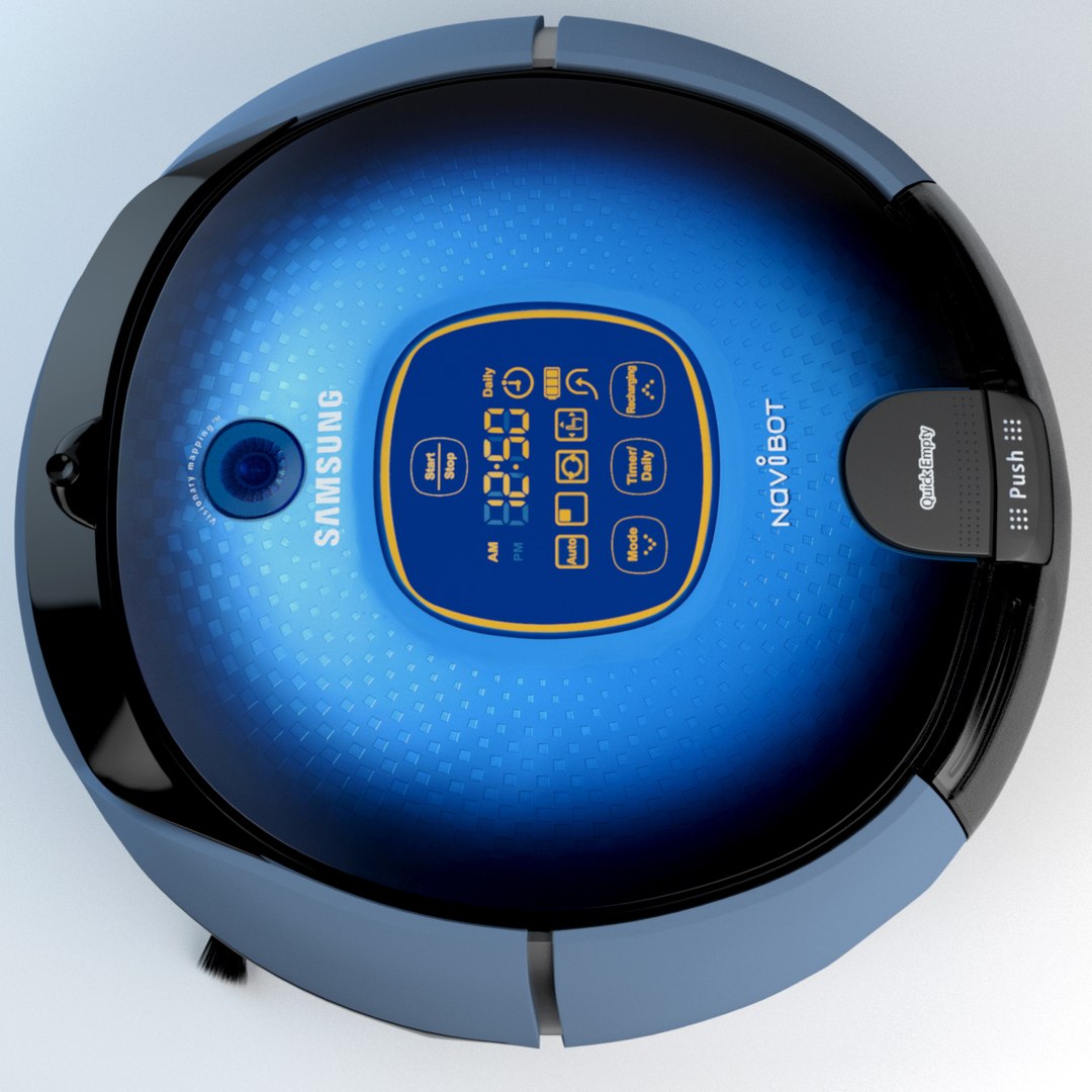 3d Model Robot Vacuum Cleaner