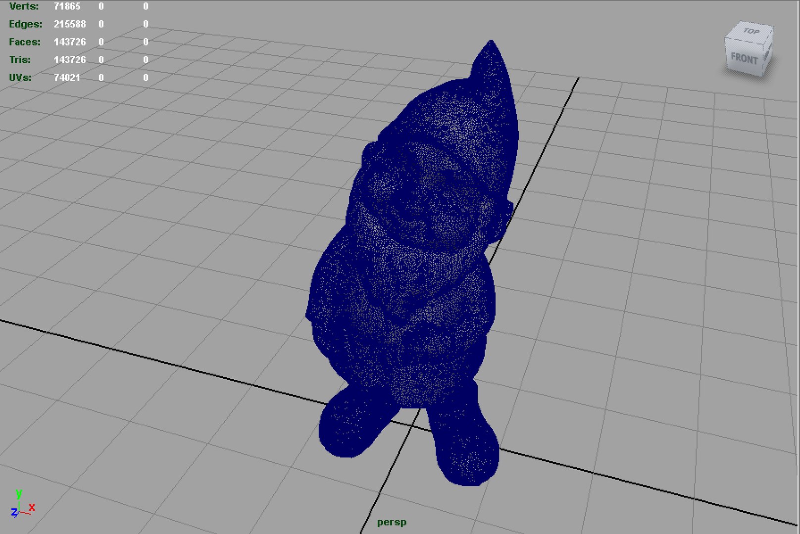3D Garden Gnome 4 Model - TurboSquid 1364884