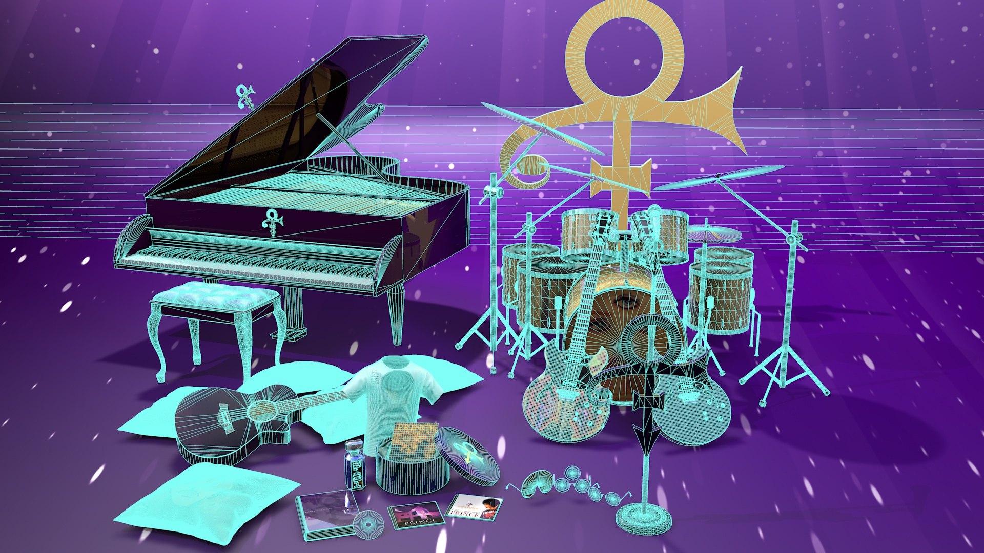 Set Prince 3d Model